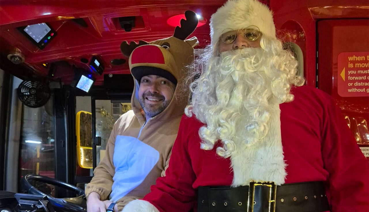 The Brighton Santa Bus Discover Brighton